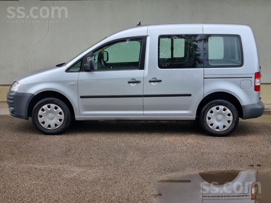 Volkswagen Caddy 2006 in Ogre, with an engine capacity of 1.90 L and mileage of 235 thousand km for 4550 €, photo 5 on AUTOMOTO.COM.LV