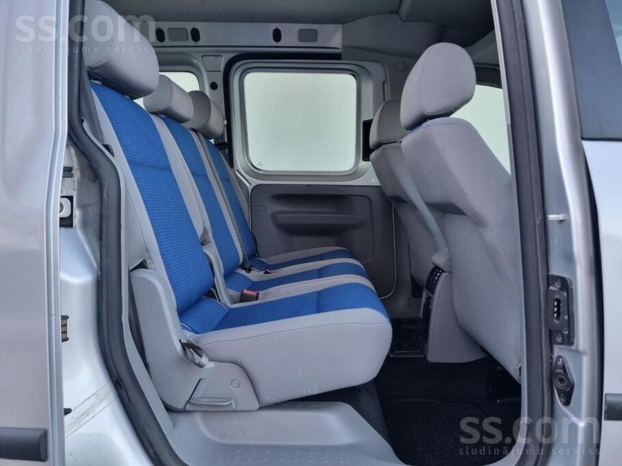 Volkswagen Caddy 2008 Ogre, ar dzinēja tilpumu 1.90 L un nobraukumu 259 tūkst. km par 4650 €, foto 12 vietnē AUTOMOTO.COM.LV