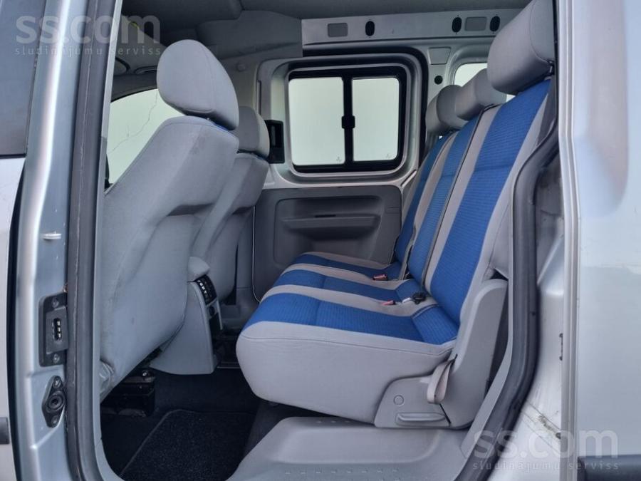 Volkswagen Caddy 2008 Ogre, ar dzinēja tilpumu 1.90 L un nobraukumu 259 tūkst. km par 4650 €, foto 13 vietnē AUTOMOTO.COM.LV