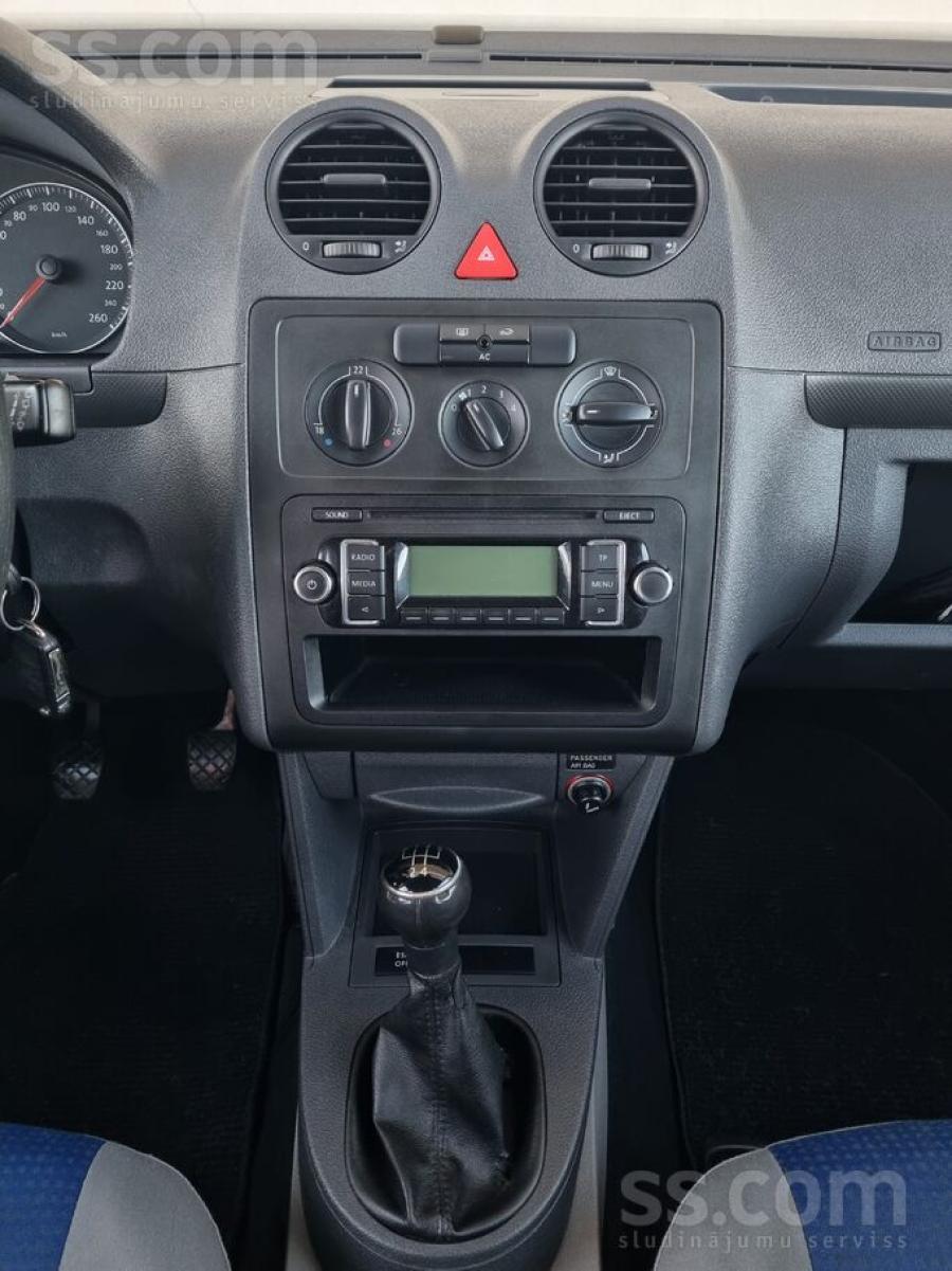 Volkswagen Caddy 2008 Ogre, ar dzinēja tilpumu 1.90 L un nobraukumu 259 tūkst. km par 4650 €, foto 15 vietnē AUTOMOTO.COM.LV