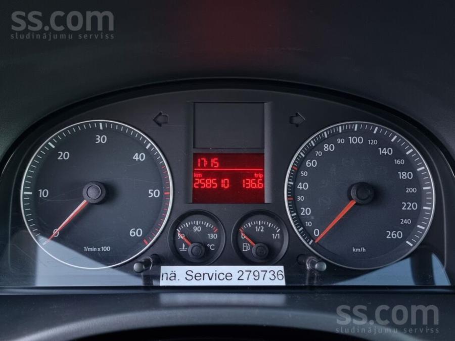 Volkswagen Caddy 2008 Ogre, ar dzinēja tilpumu 1.90 L un nobraukumu 259 tūkst. km par 4650 €, foto 17 vietnē AUTOMOTO.COM.LV