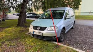 Volkswagen Caddy 2009 Rapla, ar dzinēja tilpumu 1.90 L un nobraukumu 341 tūkst. km par 1700 €, foto 4 vietnē AUTOMOTO.COM.LV
