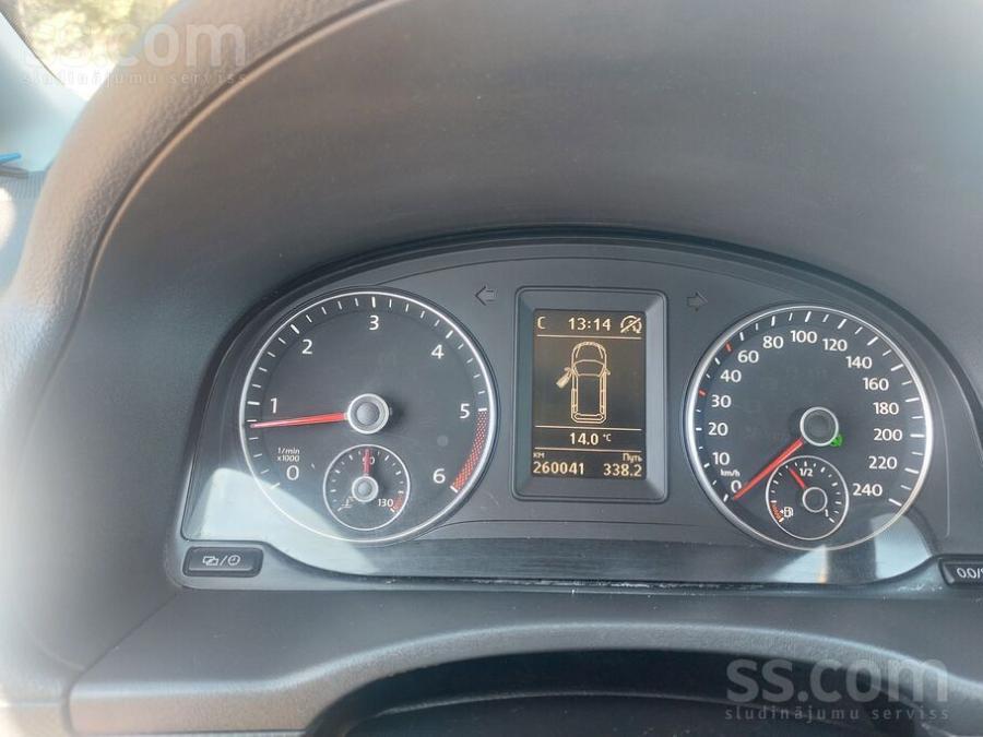 Volkswagen Caddy 2014 in Riga, with an engine capacity of 1.60 L and mileage of 260 thousand km for 7800 €, photo 10 on AUTOMOTO.COM.LV