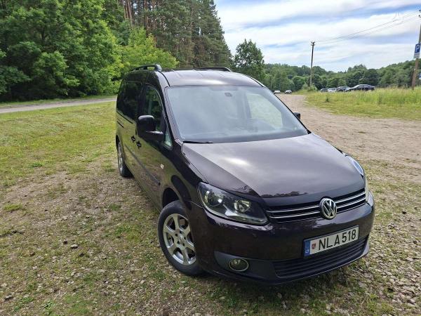Violets Volkswagen Caddy 2012 Viļņa, ar dzinēja tilpumu 1.60 L un nobraukumu 272 tūkst. km par 7200 €, foto 1 vietnē AUTOMOTO.COM.LV