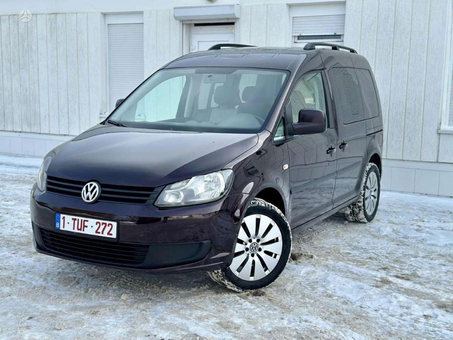 Violets Volkswagen Caddy 2013 Ukmergė, ar dzinēja tilpumu 1.60 L un nobraukumu 232 tūkst. km par 6300 €, foto 2 vietnē AUTOMOTO.COM.LV
