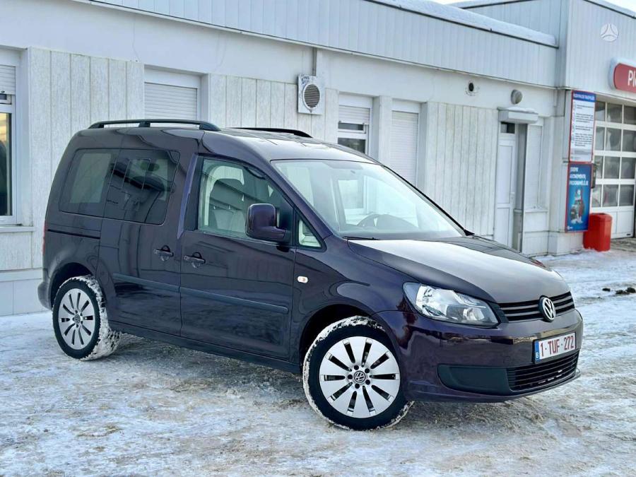 Violets Volkswagen Caddy 2013 Ukmergė, ar dzinēja tilpumu 1.60 L un nobraukumu 232 tūkst. km par 6300 €, foto 3 vietnē AUTOMOTO.COM.LV