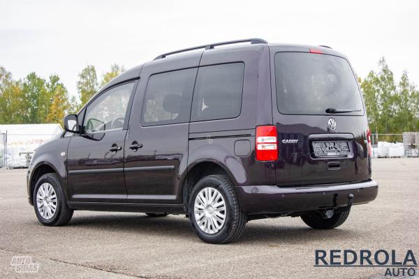 Violet Volkswagen Caddy 2014 in Kaunas, with an engine capacity of 1.60 L and mileage of 237 thousand km for 6300 €, photo 7 on AUTOMOTO.COM.LV