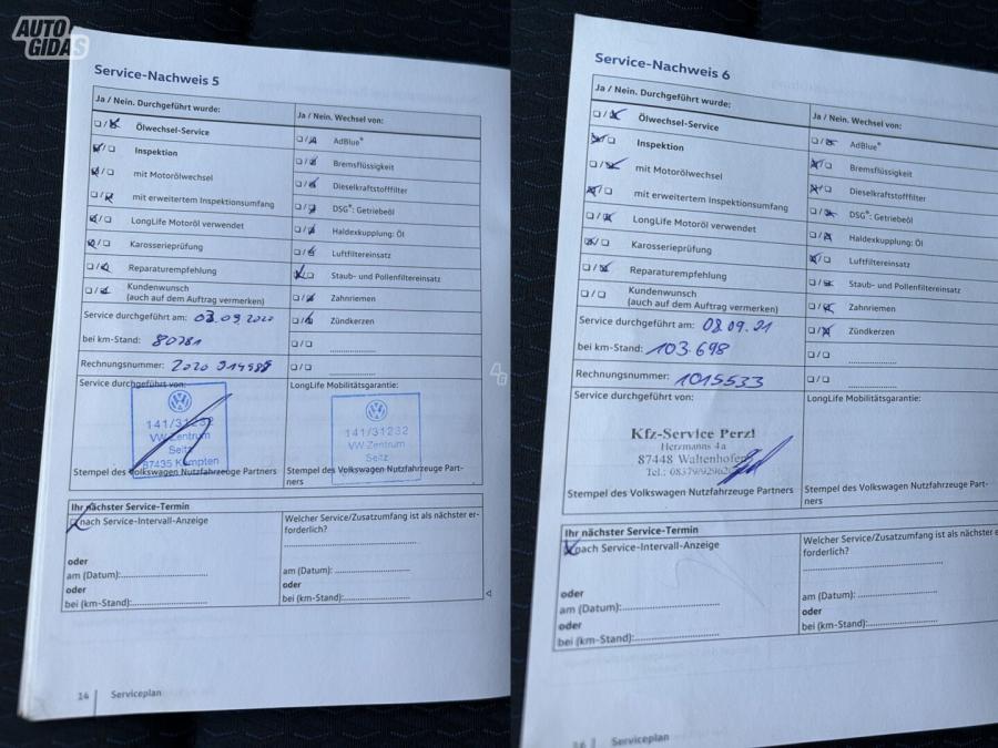 Фиолетовый Фольксваген Кадди 2016 в Авиженяй, объемом двигателя 2.00 л и пробегом 220 тыс. км за 11950 €, фото 26 на AUTOMOTO.COM.LV