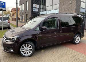 Violet Volkswagen Caddy 2017 in Marijampole, with an engine capacity of 1.97 L and mileage of 194 thousand km for 15650 €, photo 8 on AUTOMOTO.COM.LV