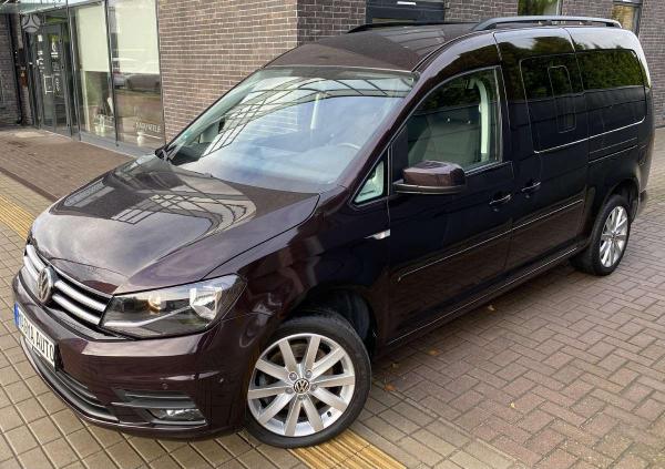 Violet Volkswagen Caddy 2017 in Marijampole, with an engine capacity of 1.97 L and mileage of 194 thousand km for 15650 €, photo 9 on AUTOMOTO.COM.LV