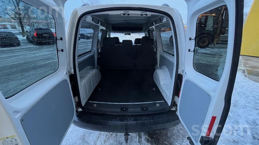 Balts Volkswagen Caddy 2014 Rīga, ar dzinēja tilpumu 2.00 L un nobraukumu 257 tūkst. km par 7600 €, foto 9 vietnē AUTOMOTO.COM.LV