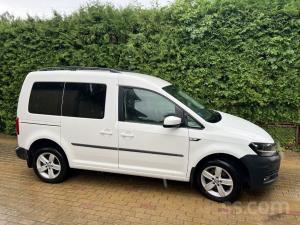 White Volkswagen Caddy 2019 in Dobele, with an engine capacity of 2.00 L and mileage of 245 thousand km for 11500 €, photo  on AUTOMOTO.COM.LV