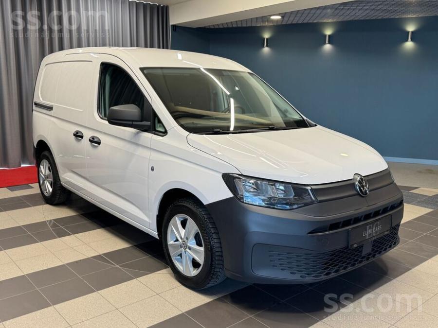 White Volkswagen Caddy 2021 in Riga, with an engine capacity of 2.00 L and mileage of 204 thousand km for 11990 €, photo 6 on AUTOMOTO.COM.LV