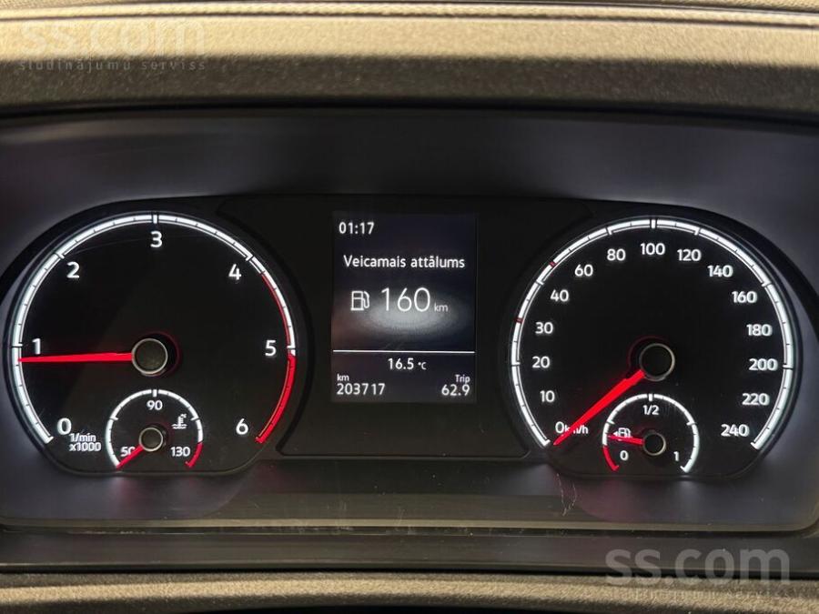 White Volkswagen Caddy 2021 in Riga, with an engine capacity of 2.00 L and mileage of 204 thousand km for 11490 €, photo 10 on AUTOMOTO.COM.LV