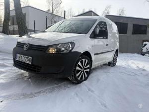 Balts Volkswagen Caddy 2010 Viļņa, ar dzinēja tilpumu 1.60 L un nobraukumu 300 tūkst. km par 5400 €, foto  vietnē AUTOMOTO.COM.LV
