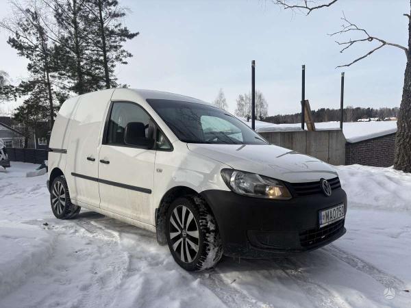White Volkswagen Caddy 2010 in Vilnius, with an engine capacity of 1.60 L and mileage of 300 thousand km for 5400 €, photo 3 on AUTOMOTO.COM.LV