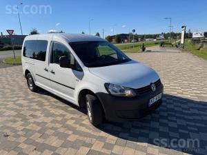 White Volkswagen Caddy 2013 in Jelgava, with an engine capacity of 1.60 L and mileage of 168 thousand km for 5490 €, photo  on AUTOMOTO.COM.LV