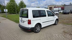 Balts Volkswagen Caddy 2015 Limbaži, ar dzinēja tilpumu 2.00 L un nobraukumu 0 tūkst. km par 8550 €, foto 6 vietnē AUTOMOTO.COM.LV