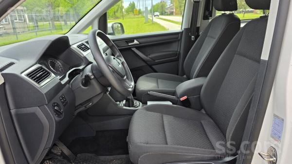 Balts Volkswagen Caddy 2015 Limbaži, ar dzinēja tilpumu 2.00 L un nobraukumu 0 tūkst. km par 8550 €, foto 9 vietnē AUTOMOTO.COM.LV