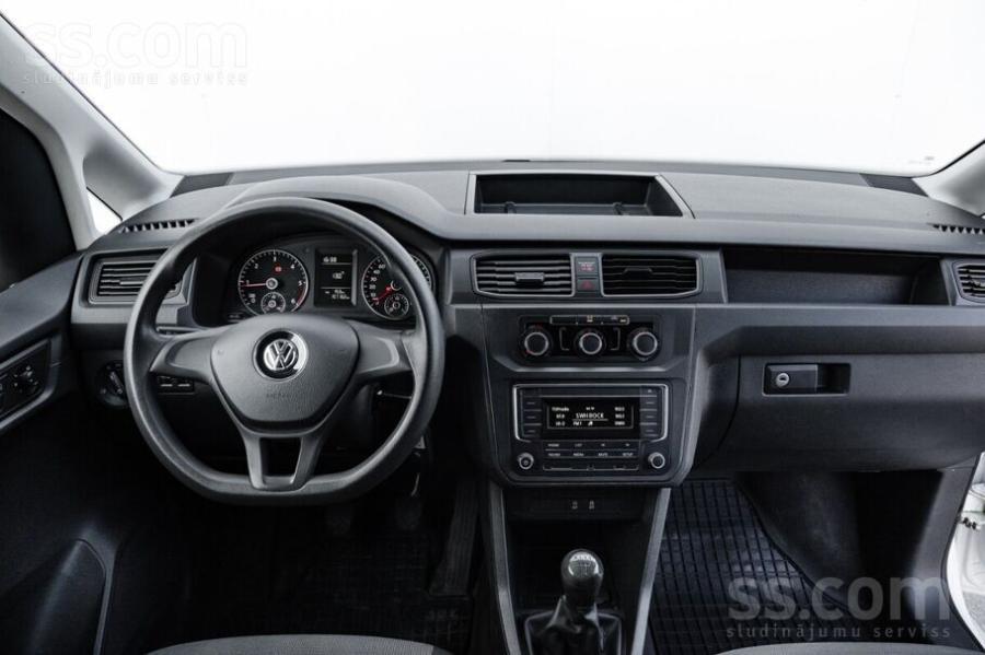 White Volkswagen Caddy 2020 in Riga, with an engine capacity of 2.00 L and mileage of 157 thousand km for 9850 €, photo 19 on AUTOMOTO.COM.LV