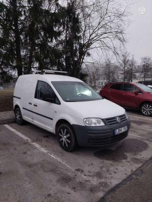 White Volkswagen Caddy 2008 in Vilnius, with an engine capacity of 2.00 L and mileage of 237 thousand km for 1350 €, photo 7 on AUTOMOTO.COM.LV