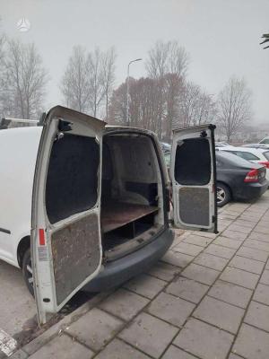 White Volkswagen Caddy 2008 in Vilnius, with an engine capacity of 2.00 L and mileage of 237 thousand km for 1350 €, photo 10 on AUTOMOTO.COM.LV