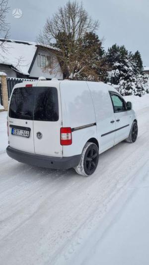 White Volkswagen Caddy 2008 in Klaipeda, with an engine capacity of 1.97 L and mileage of 294 thousand km for 1800 €, photo 3 on AUTOMOTO.COM.LV
