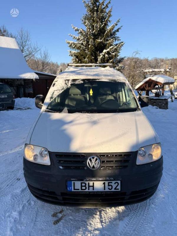 Balts Volkswagen Caddy 2008 Alīta, ar dzinēja tilpumu 2.00 L un nobraukumu 230 tūkst. km par 1440 €, foto 1 vietnē AUTOMOTO.COM.LV