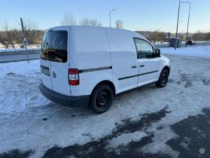 White Volkswagen Caddy 2008 in Kaunas, with an engine capacity of 1.97 L and mileage of 321 thousand km for 1150 €, photo 5 on AUTOMOTO.COM.LV
