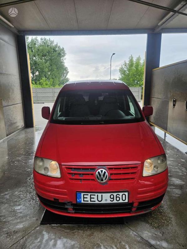 Balts Volkswagen Caddy 2008 Kauņa, ar dzinēja tilpumu 1.90 L un nobraukumu 629 tūkst. km par 2200 €, foto 1 vietnē AUTOMOTO.COM.LV