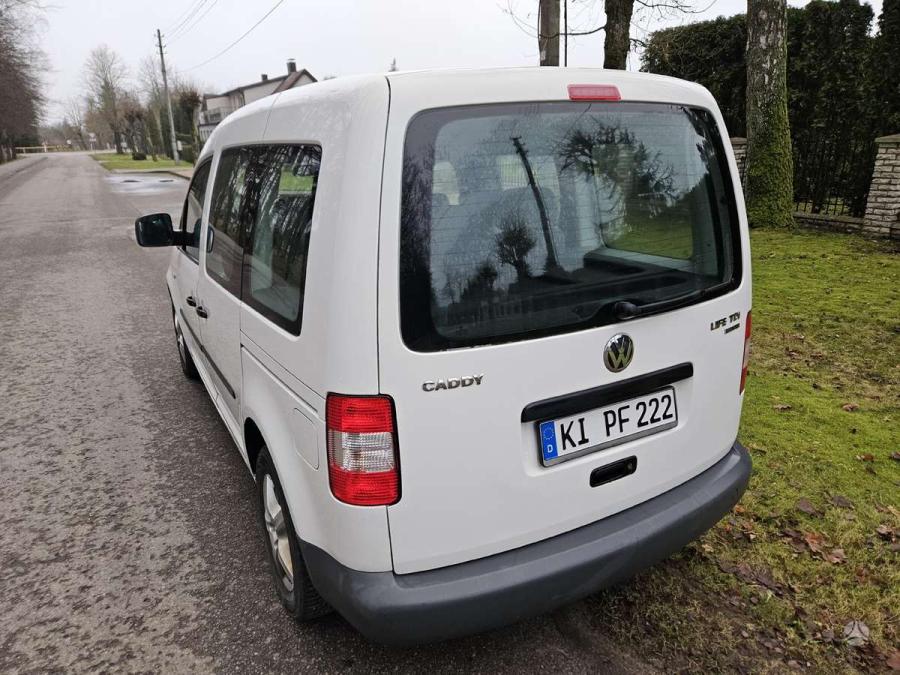Balts Volkswagen Caddy 2010 Mažeikiai, ar dzinēja tilpumu 1.90 L un nobraukumu 255 tūkst. km par 4350 €, foto 10 vietnē AUTOMOTO.COM.LV