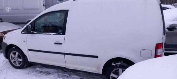 White Volkswagen Caddy 2010 in Panevezys, with an engine capacity of 1.60 L and mileage of 199 thousand km for 3650 €, photo 3 on AUTOMOTO.COM.LV