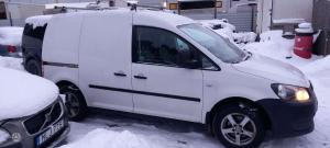 Balts Volkswagen Caddy 2010 Panevēža, ar dzinēja tilpumu 1.60 L un nobraukumu 199 tūkst. km par 3650 €, foto 4 vietnē AUTOMOTO.COM.LV