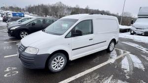 White Volkswagen Caddy 2010 in Vilnius, with an engine capacity of 1.90 L and mileage of 230 thousand km for 4750 €, photo  on AUTOMOTO.COM.LV