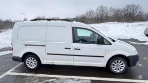 White Volkswagen Caddy 2010 in Vilnius, with an engine capacity of 1.90 L and mileage of 230 thousand km for 4750 €, photo 5 on AUTOMOTO.COM.LV