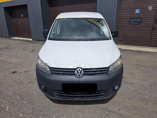 White Volkswagen Caddy 2012 in Mazeikiai, with an engine capacity of 1.60 L and mileage of 669 thousand km for 3800 €, photo 1 on AUTOMOTO.COM.LV
