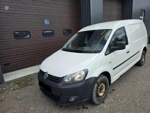 White Volkswagen Caddy 2012 in Mazeikiai, with an engine capacity of 1.60 L and mileage of 669 thousand km for 3800 €, photo 4 on AUTOMOTO.COM.LV