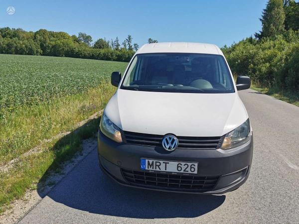 White Volkswagen Caddy 2012 in Kretinga, with an engine capacity of 0.00 L and mileage of 276 thousand km for 5200 €, photo 1 on AUTOMOTO.COM.LV