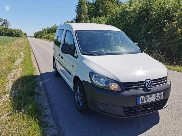 White Volkswagen Caddy 2012 in Kretinga, with an engine capacity of 0.00 L and mileage of 276 thousand km for 5200 €, photo 3 on AUTOMOTO.COM.LV