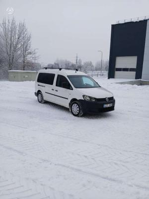 Balts Volkswagen Caddy 2013 Kauņa, ar dzinēja tilpumu 1.60 L un nobraukumu 248 tūkst. km par 6200 €, foto  vietnē AUTOMOTO.COM.LV