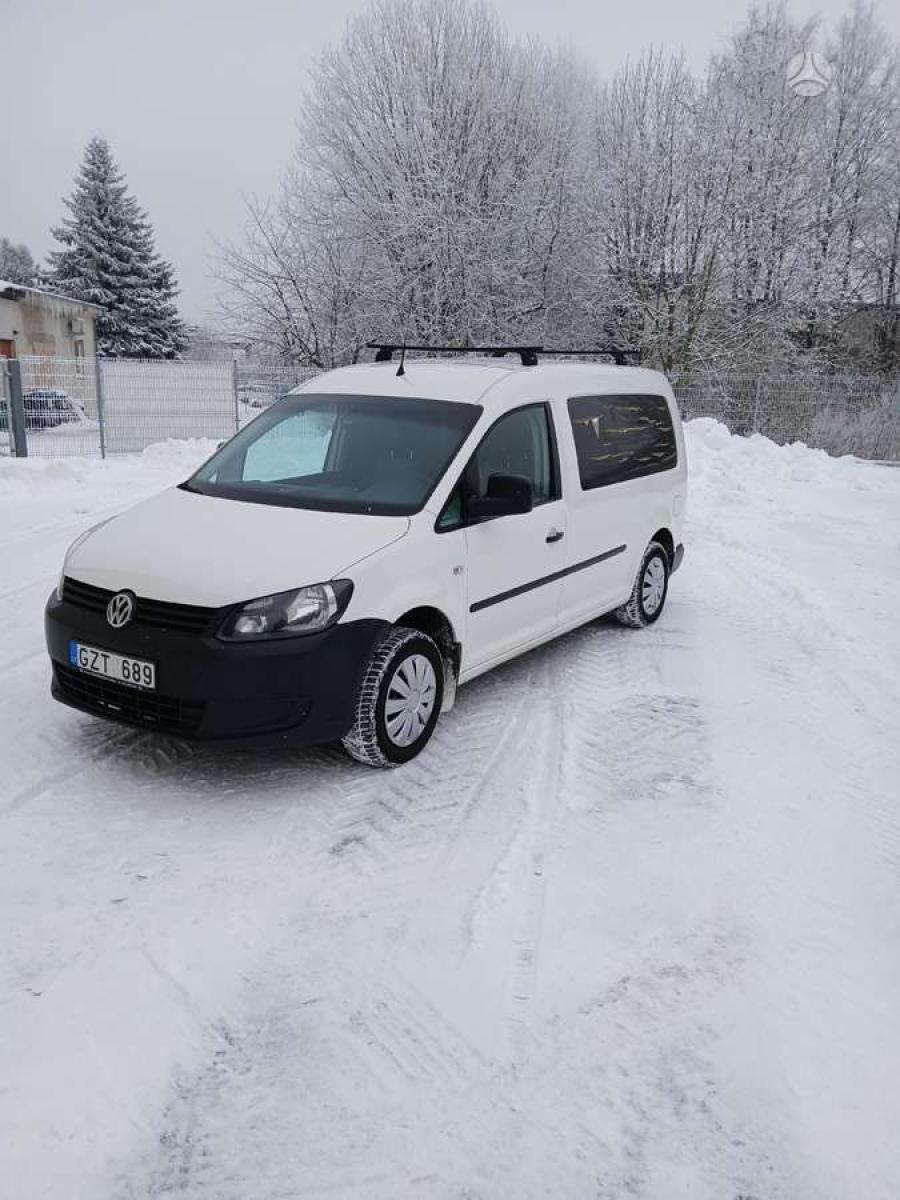 Balts Volkswagen Caddy 2013 Kauņa, ar dzinēja tilpumu 1.60 L un nobraukumu 248 tūkst. km par 6200 €, foto 2 vietnē AUTOMOTO.COM.LV