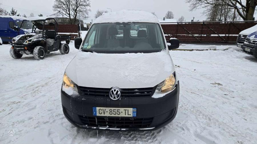 Balts Volkswagen Caddy 2013 Tauragė, ar dzinēja tilpumu 1.60 L un nobraukumu 168 tūkst. km par 4600 €, foto 3 vietnē AUTOMOTO.COM.LV