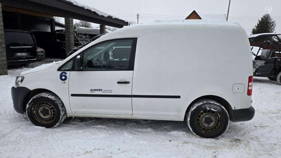 Balts Volkswagen Caddy 2013 Tauragė, ar dzinēja tilpumu 1.60 L un nobraukumu 168 tūkst. km par 4600 €, foto 8 vietnē AUTOMOTO.COM.LV