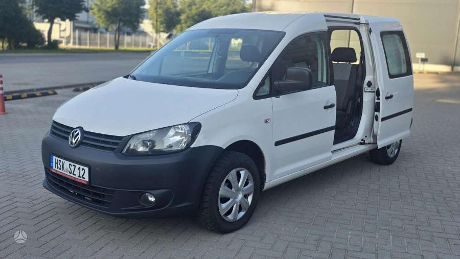 Balts Volkswagen Caddy 2013 Klaipėda, ar dzinēja tilpumu 1.60 L un nobraukumu 277 tūkst. km par 5690 €, foto 3 vietnē AUTOMOTO.COM.LV