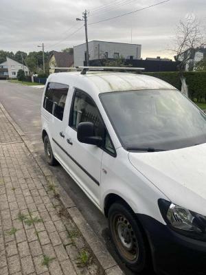 White Volkswagen Caddy 2014 in Klaipeda, with an engine capacity of 1.60 L and mileage of 180 thousand km for 5900 €, photo 2 on AUTOMOTO.COM.LV