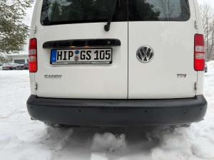 White Volkswagen Caddy 2014 in Vilnius, with an engine capacity of 1.60 L and mileage of 305 thousand km for 3900 €, photo 6 on AUTOMOTO.COM.LV