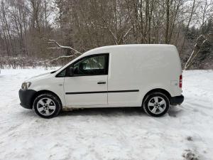 White Volkswagen Caddy 2014 in Vilnius, with an engine capacity of 1.60 L and mileage of 305 thousand km for 3900 €, photo 8 on AUTOMOTO.COM.LV