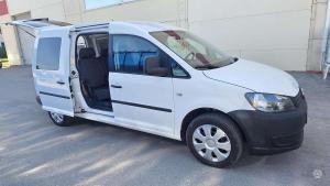 White Volkswagen Caddy 2014 in Klaipeda, with an engine capacity of 1.60 L and mileage of 221 thousand km for 5990 €, photo 9 on AUTOMOTO.COM.LV