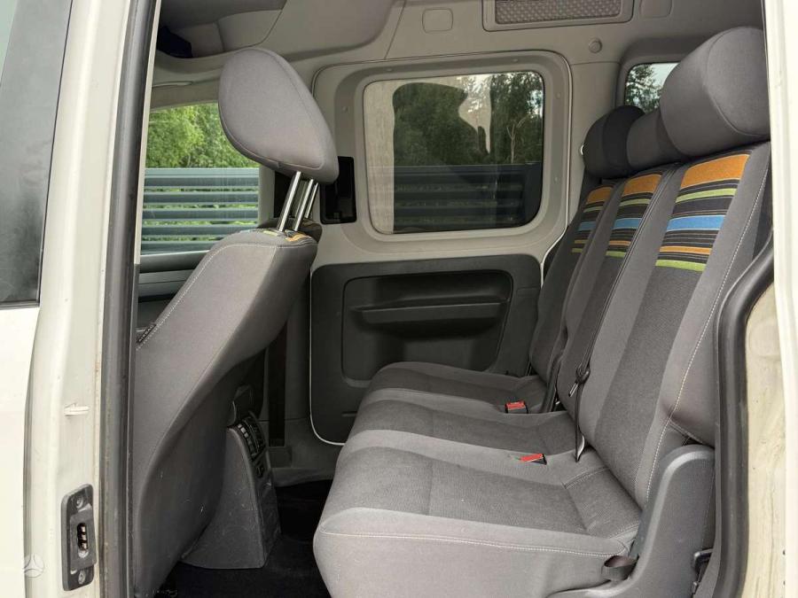 Balts Volkswagen Caddy 2014 Viļņa, ar dzinēja tilpumu 1.60 L un nobraukumu 234 tūkst. km par 4800 €, foto 8 vietnē AUTOMOTO.COM.LV