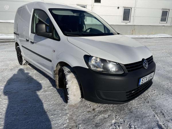 White Volkswagen Caddy 2015 in Mazeikiai, with an engine capacity of 1.60 L and mileage of 247 thousand km for 4000 €, photo 2 on AUTOMOTO.COM.LV